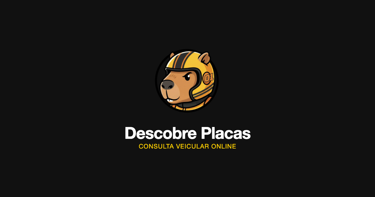 Consultar Placa de Veículo Online | Descobre Placas